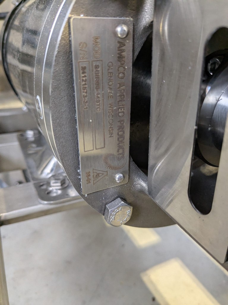 Ampco 2 HP Single Stage Shear Pump SBIR00-140TC (Pumps) - Banks ...